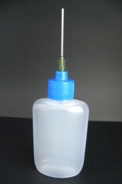 Applicator Bottle with needles for solvent adhesives